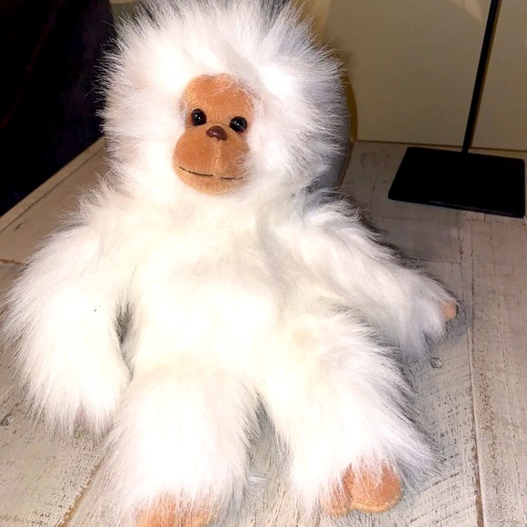 Ty | Toys | Monkey Ty Tango 994 Vintage Classic White Brown Stuffed ...